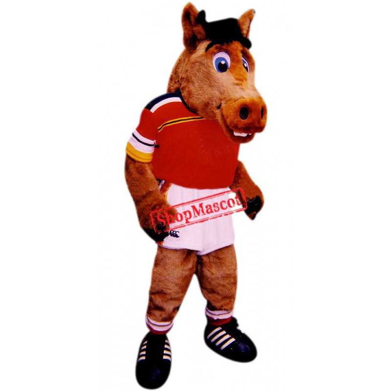 Mustang Mascot Costume