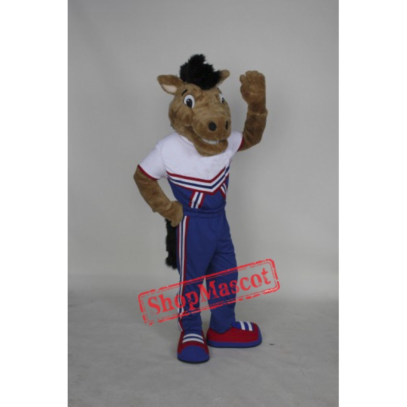 Mustang Mascot Costume